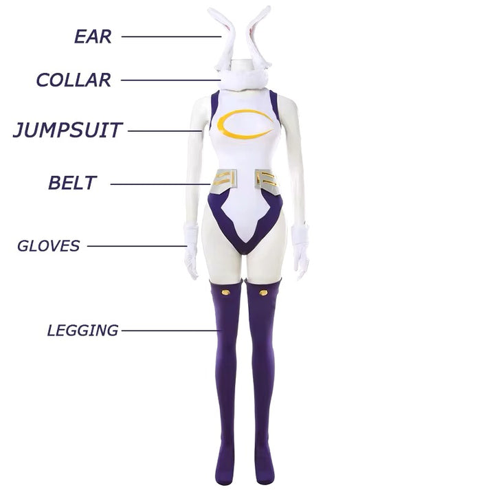 My Hero Academia Mirko Cosplay (PRE-ORDER) – AZnewToys®