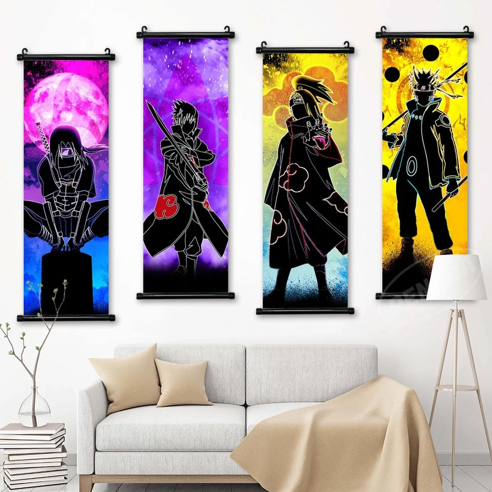 Naruto Shippuden Wall Scroll Poster – AZnewToys®